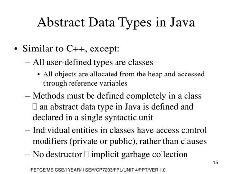 Ppt Unit Iv Object Orientation Concurrency And Event Handling