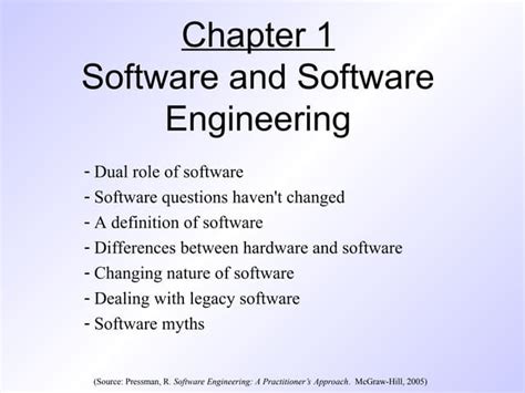 Software Engg Pressmanch 1 Ppt