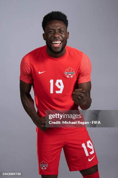 Alphonso Davies Portrait Photos And Premium High Res Pictures Getty Images