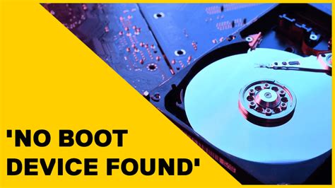 Ultimate Guide Resolving No Boot Device Found Errors And Recovery Tip
