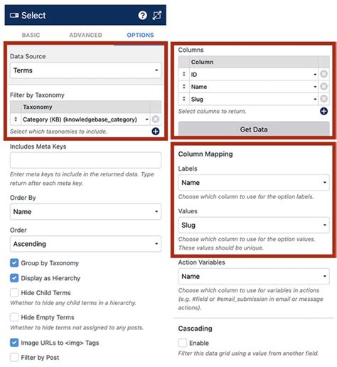 Using Cascading Fields To Filter Posts By Terms Ws Form