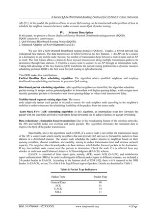 A Secure Qos Distributed Routing Protocol For Hybrid Wireless Networks