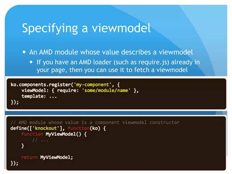 Knockoutjs Components Ppt