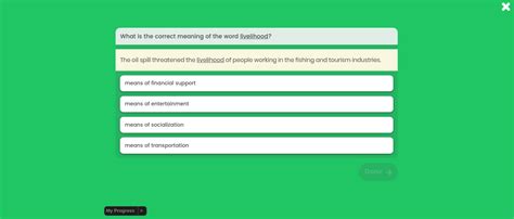 What Is The Correct Meaning Of The Word Livelihoodthe Oil Spill Threat