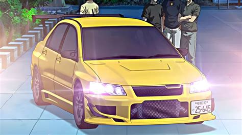 Mitsubishi Lancer Evo Vii Kobayakawa Initial D Initial D Car Mitsubishi Lancer