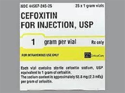 Liquid Cefoxitin Injection At Best Price In Surat Gujarat Earthling