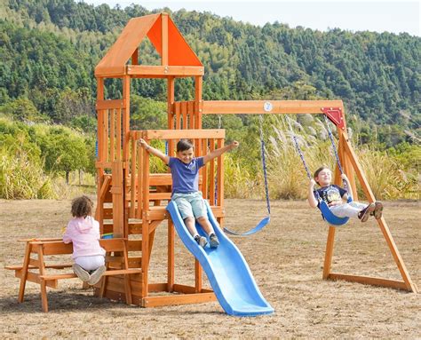 Dolphin Playground Wooden Swing Set Instruction Manual