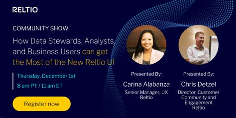 reltio connect reltio community