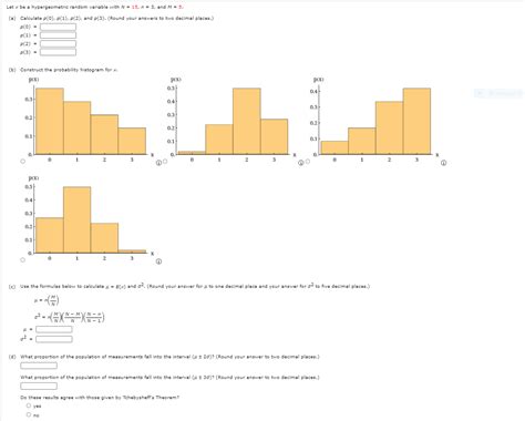 Solved Let X Be A Hypergeometric Random Variable With N