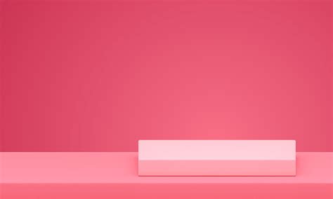 핑크 3d 연단 제곱 기본 기초 미니멀리스트 현대 무대 기하학적 디자인 사실적인 벡터 안정성에 대한 스톡 벡터 아트 및 기타