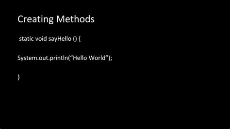 Java Method And Function Divide And Shortpptx