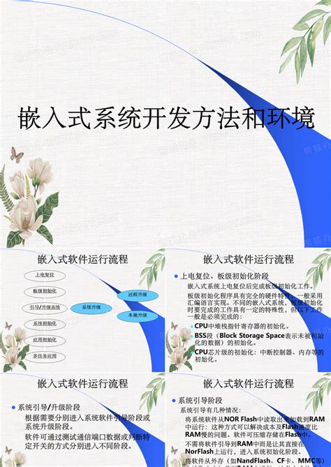 嵌入式系统与软件PPT模板下载 编号lmyygrxk 熊猫办公