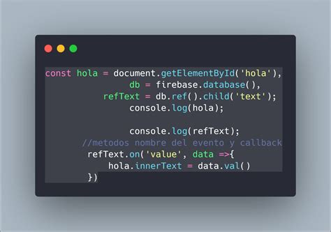 ¡firebase No Puedo Imprimir El Valor De La Base De Datos En Html