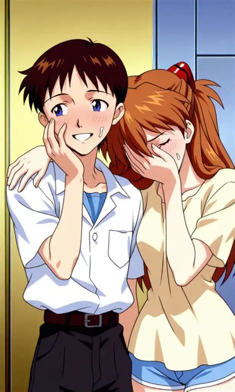 Asuka Langley Soryu Evangelion Hoshino Normal Outfit｜ai Art Model