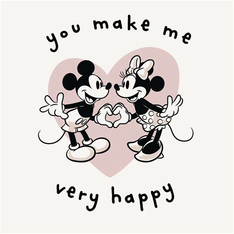 Personalised Disney Mickey Mouse Valentines Day Card Hallmark Uk