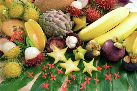 Tropical Fruit By Science Photo Library