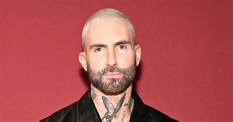 Adam Levine Black And White Photoshoot 2024