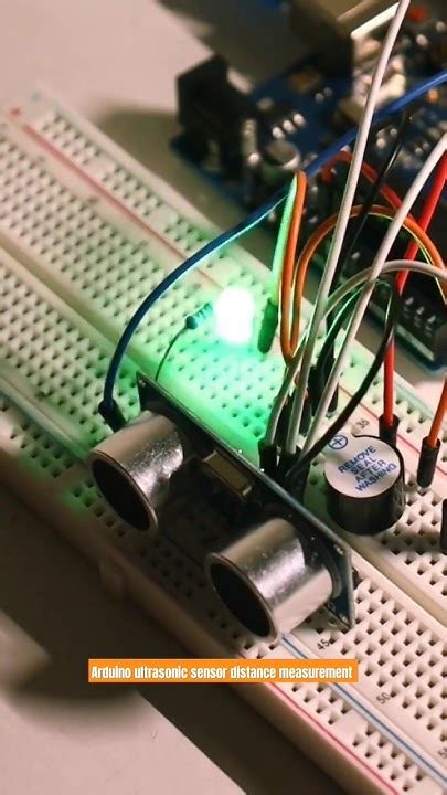 Arduino Ultrasonic Sensor Distance Measurement Project Arduino Engineering Arduinoproject
