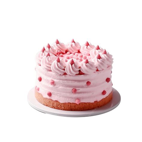 Delicious Pink Cake With Whipped Cream Frosting Valentine S Day Cake