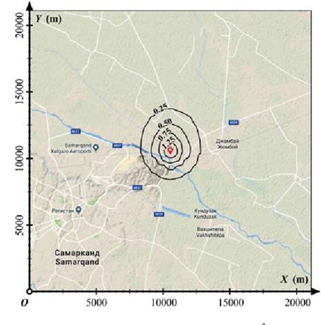 Figure 1 From Numerical Modeling Of Atmospheric Pollutants Dispersion