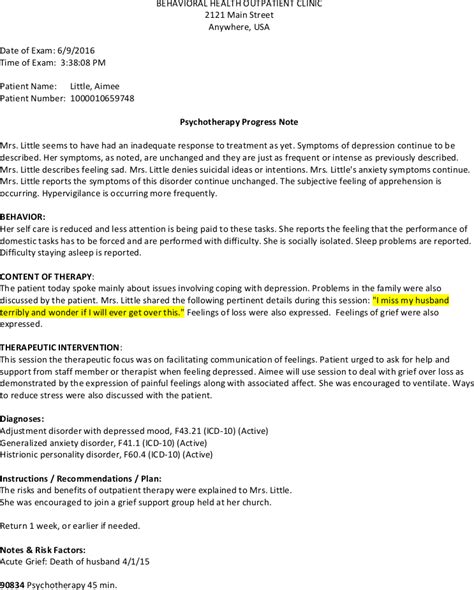 How To Write Therapy Progress Notes 8 Templates Examples Artofit