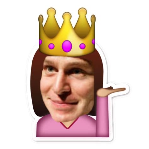 Sassy Emoji With Crown Sassy Emoji With Crown