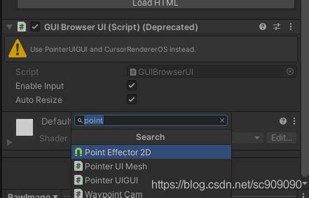 Unity pc端内嵌网页插件Embedded Browser基本使用流程 CSDN博客