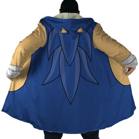 Sonic The Hedgehog Hooded Cloak Coat Animebape