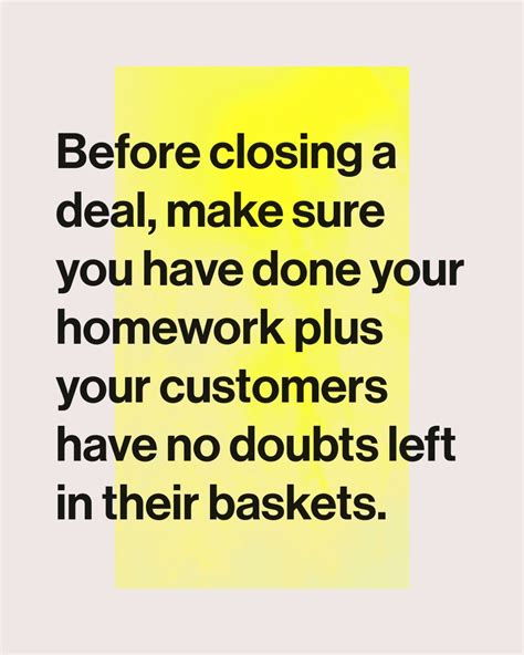 Rohit Saroj On Linkedin Before Closing A Deal Make Sure You Have Done