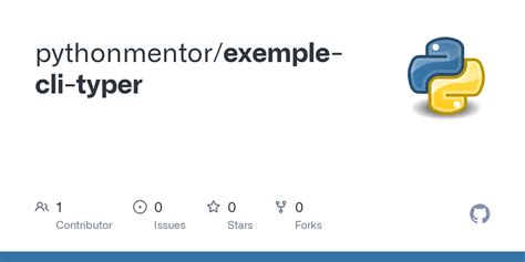 github pythonmentor exemple cli typer