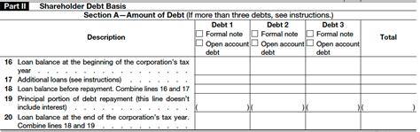 Formal Draft Of Proposed Form 7203 To Report S Corporation Stock And