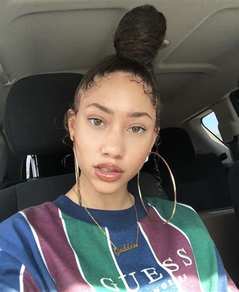 Pin By Bhaddixxpins 🧡™️ On Frmmigg Light Skin Black Girls Hoop