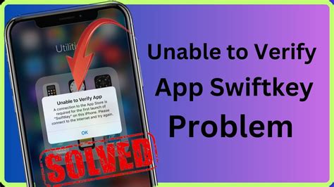 Unable To Verify App Swift Key Iphone Ios 17 Youtube