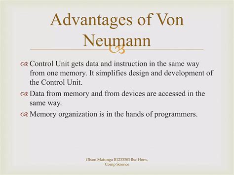 Von Neumann Vs Harvard Architecture Pptx