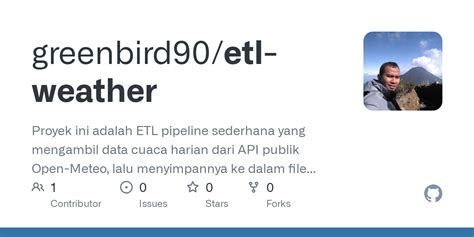 Github Greenbird90etl Weather Proyek Ini Adalah Etl Pipeline