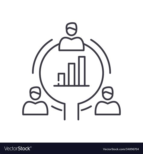 Quantitative Research Icon Quantitative Research Stock Vector