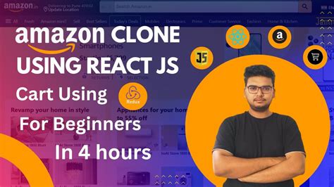 Build Amazon Clone Using React Js For Beginners Complete Website Like Amazon In React Js 2024
