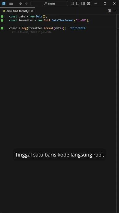 mudahnya format tanggal di javascript dengan intl datetimeformat youtube