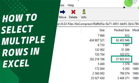 A Comprehensive Guide How To Select Multiple Rows In Excel Earn And Excel