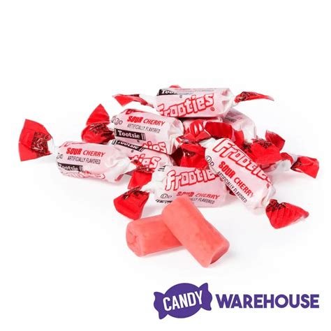 Tootsie Roll Frooties Candy Sour Cherry 360 Piece Bag Candy Warehouse
