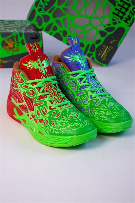 Now Available Tmnt X Lamelo Ball X Puma Mb04 Raphael And Donatello