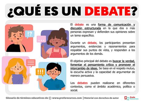 Qué Es Un Debate Definición De Debate