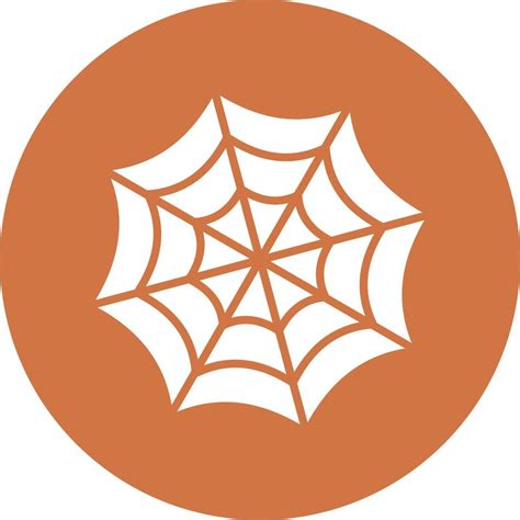 Spiderweb Vector Icon Style 22200235 Vector Art At Vecteezy