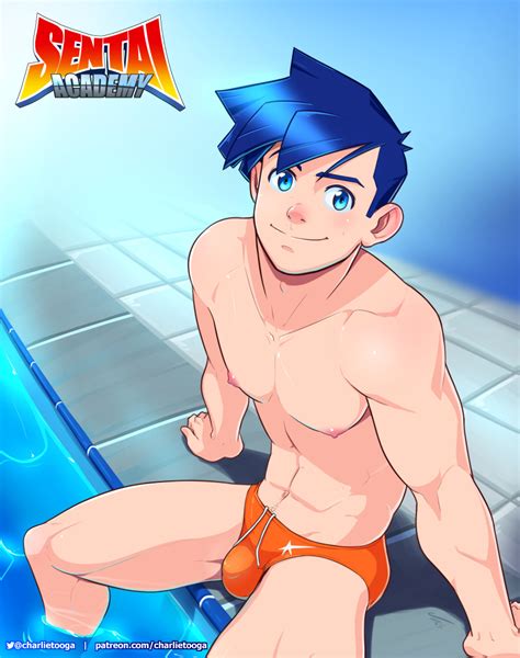 Callum By The Pool By Charlietooga Hentai Foundry
