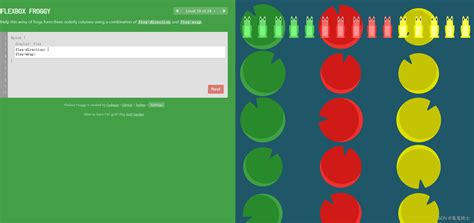 Css布局——flex布局知识点总结(青蛙游戏)css青蛙 Csdn博客 Css布局——flex布局知识点总结(青蛙游戏)css青蛙 Csdn博客