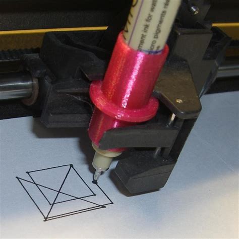 Hp 7475a Plotter Sakura Micron Pen Adapter The Smell Of Molten