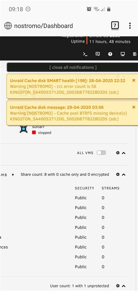 Crc Error Btrfs Missing Full Log Hanging System General Support