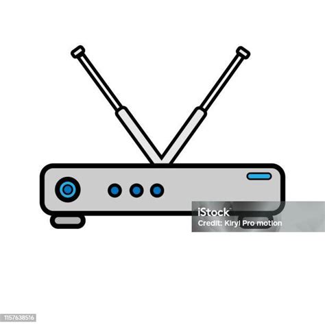 벡터 일러스트 화이트 플랫 아이콘 간단한 현대 디지털 와이파이 라우터 모뎀 무선 인터넷 흰색 배경에 격리 개념 컴퓨터 디지털