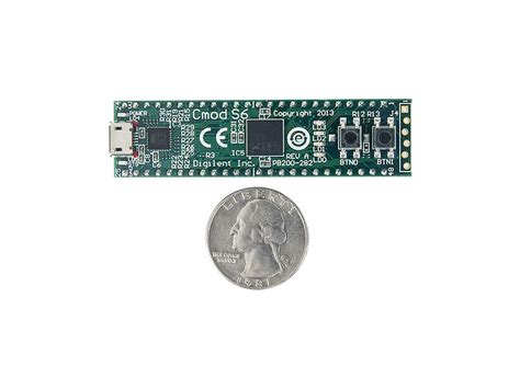 Digilent Cmod S6 Breadboardable Spartan 6 Fpga Module Tequipment