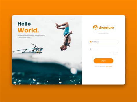 Hello World Web Design By Koi Thunyarat On Dribbble